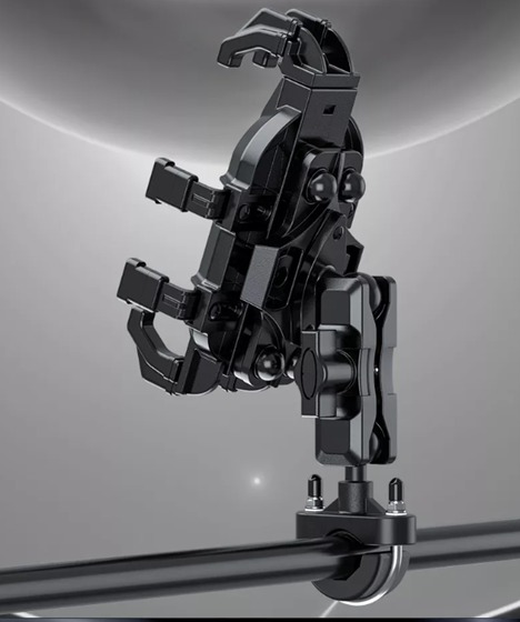 מתקן לטלפון+טעינה אלחוטית OCTO-GRIP | דור אופנועים