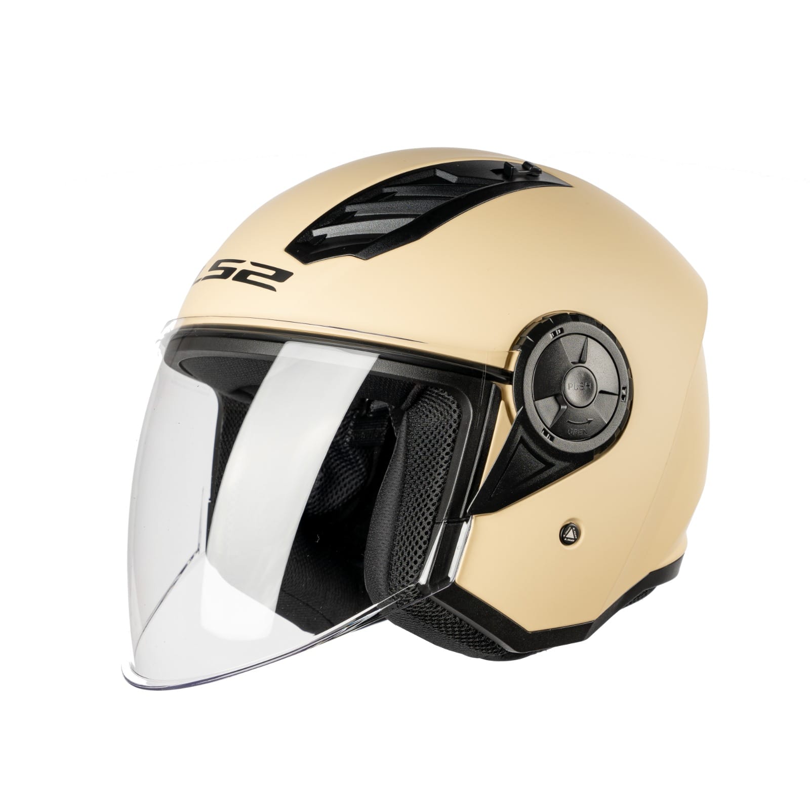 קסדה 3/4 אל אס 2 איירפלו 2 חול – 2 LS2 OF616 AIRFLOW | דור אופנועים